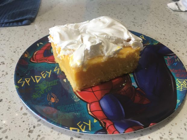 Lemon Meringue Slice recipe