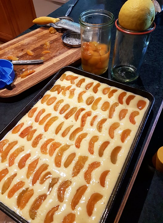 Apricot Tray Bake Recipe