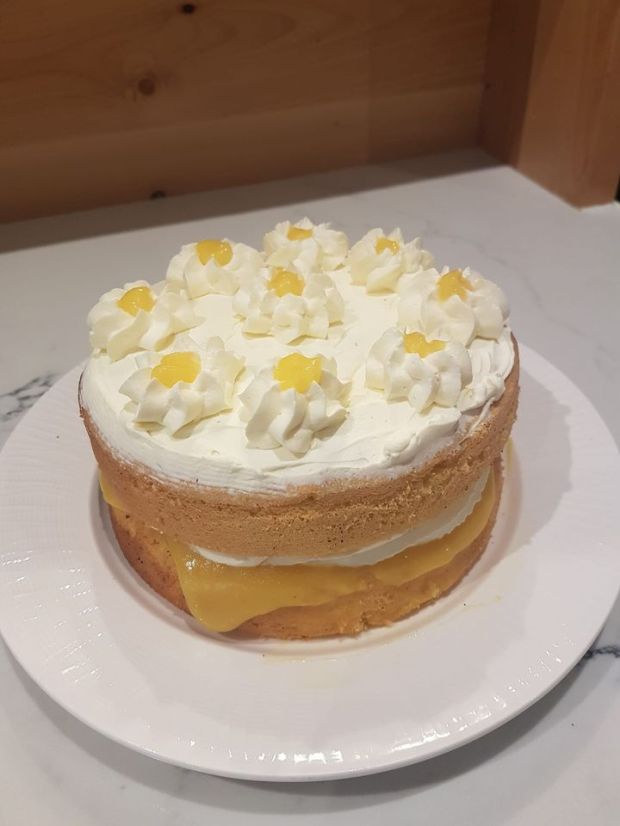 LEMON DAISY CAKE (recipe)